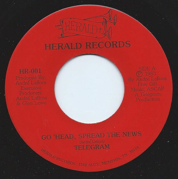 Buy Telegram : He's The One / Go 'Head, Spread The News (7", Single ...