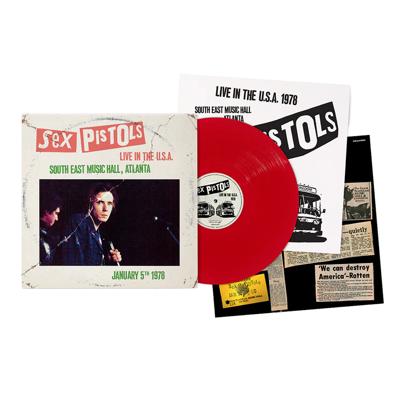 Sex Pistols - Live at the Southeast Music Hall, Atlanta 1978 – Goner ...