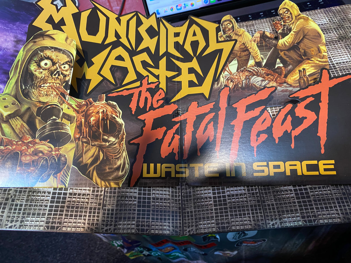 Municipal Waste - The Fatal Feast: Waste in Space *USED LP* – Goner Records