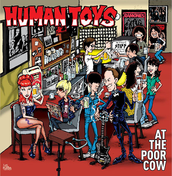 Human Toys - Live At Poor Cow Lp [Topsy Turvy Records, GERMANY] – Goner ...