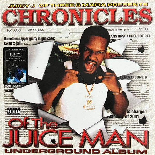 Juicy J - Chronicles Of The Juice Man (Underground Album) – Goner Records
